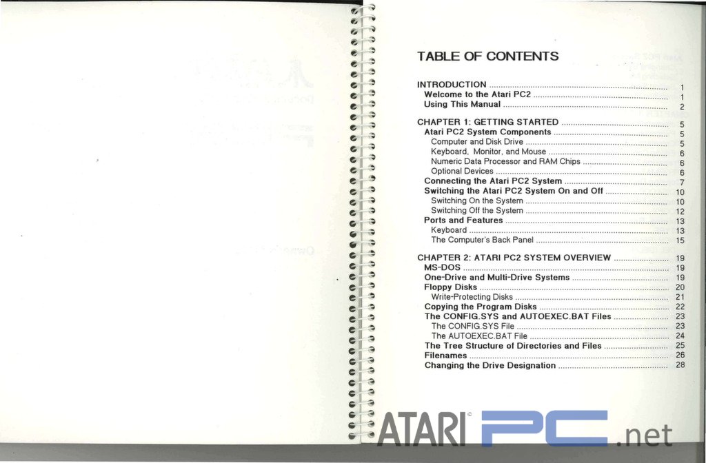 Atari PC2 Owner’s Manual – English – Atari PC | IBM PC Compatible – PCx ...